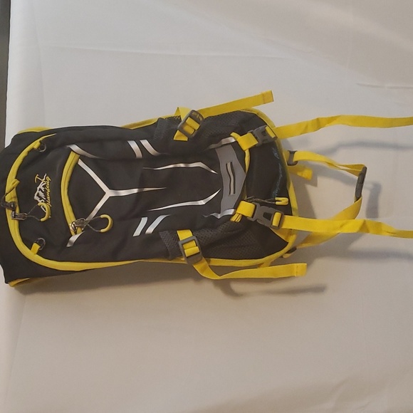 HuWai JianFeng | Bags | Huwai Jianfeng Yellow And Gray Hiking Backpack ...